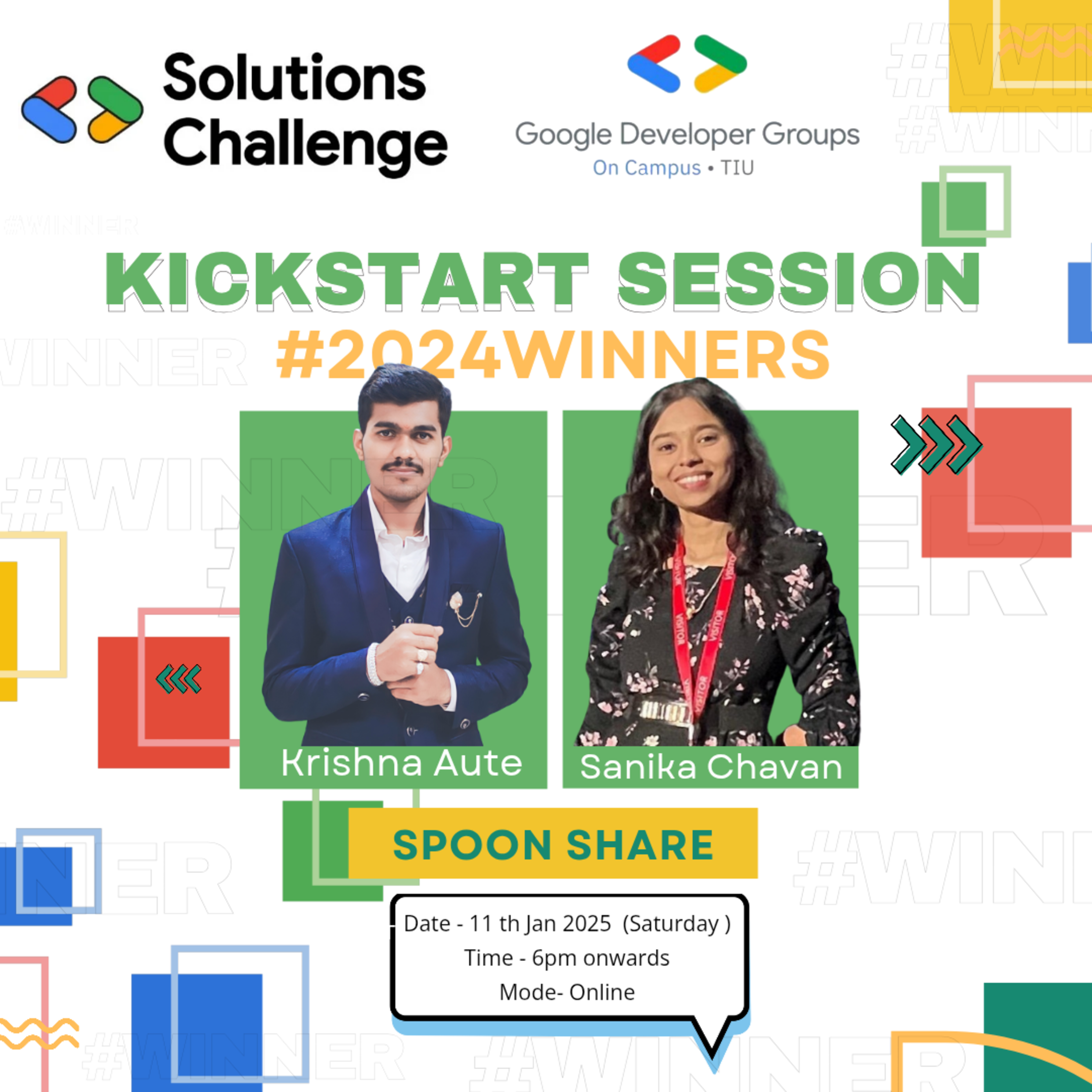 See 🌍🚀 Kickstart Your Solution Challenge 2025 Journey 🎉 at Google Developer Groups GDG on Campus ...